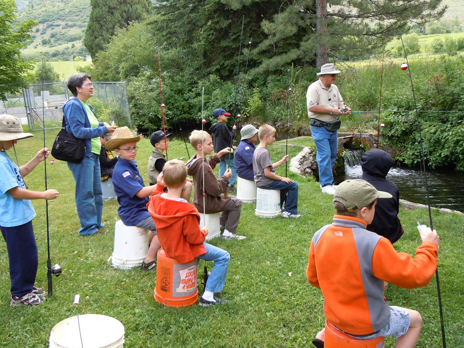 Cub Scout wolf Pack 221 Ogden: Fun with Fishing!