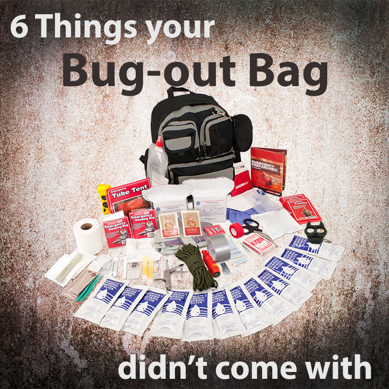 Emergency Zone 6 Things Your Bug Out Bag Didnt Come With