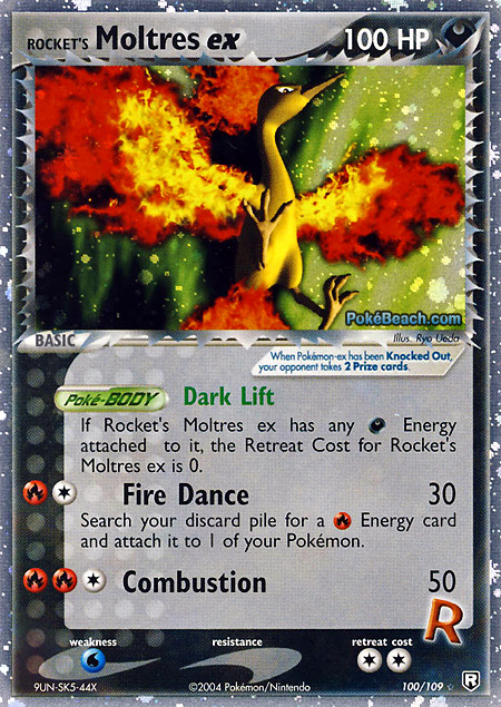 Rocket’s Moltres ex – EX Team Rocket Returns Pokemon Card Review ...