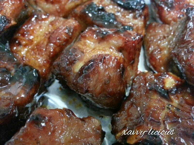 xavvy-licious: Pan fried Pork Ribs with Premium Black Bean Soy Sauce Paste