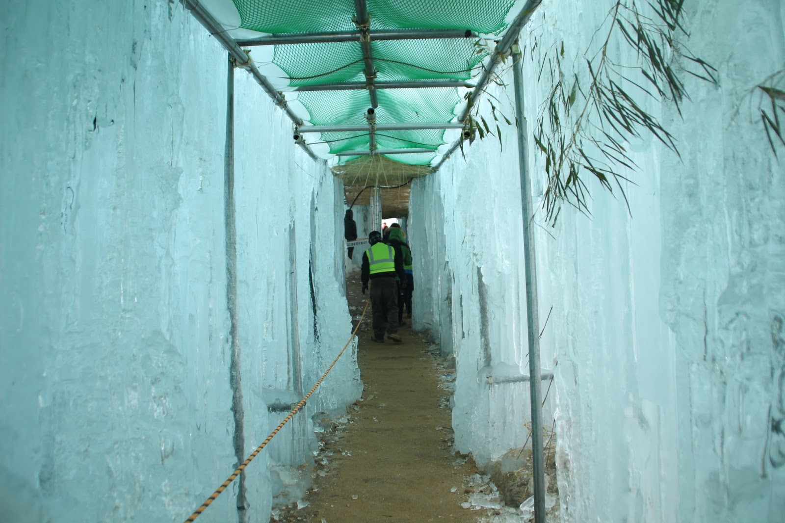 Winter Attraction 'Ice Hill Festival' of Biseul Mountain Recreational ...