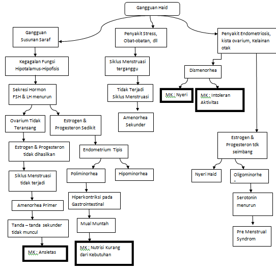 Gangguan Menstruasi - askep