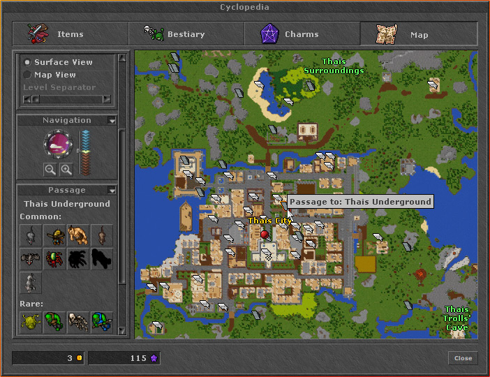 #SU18 | Teaser 7: Mapa da Cyclopedia - Tibia Life