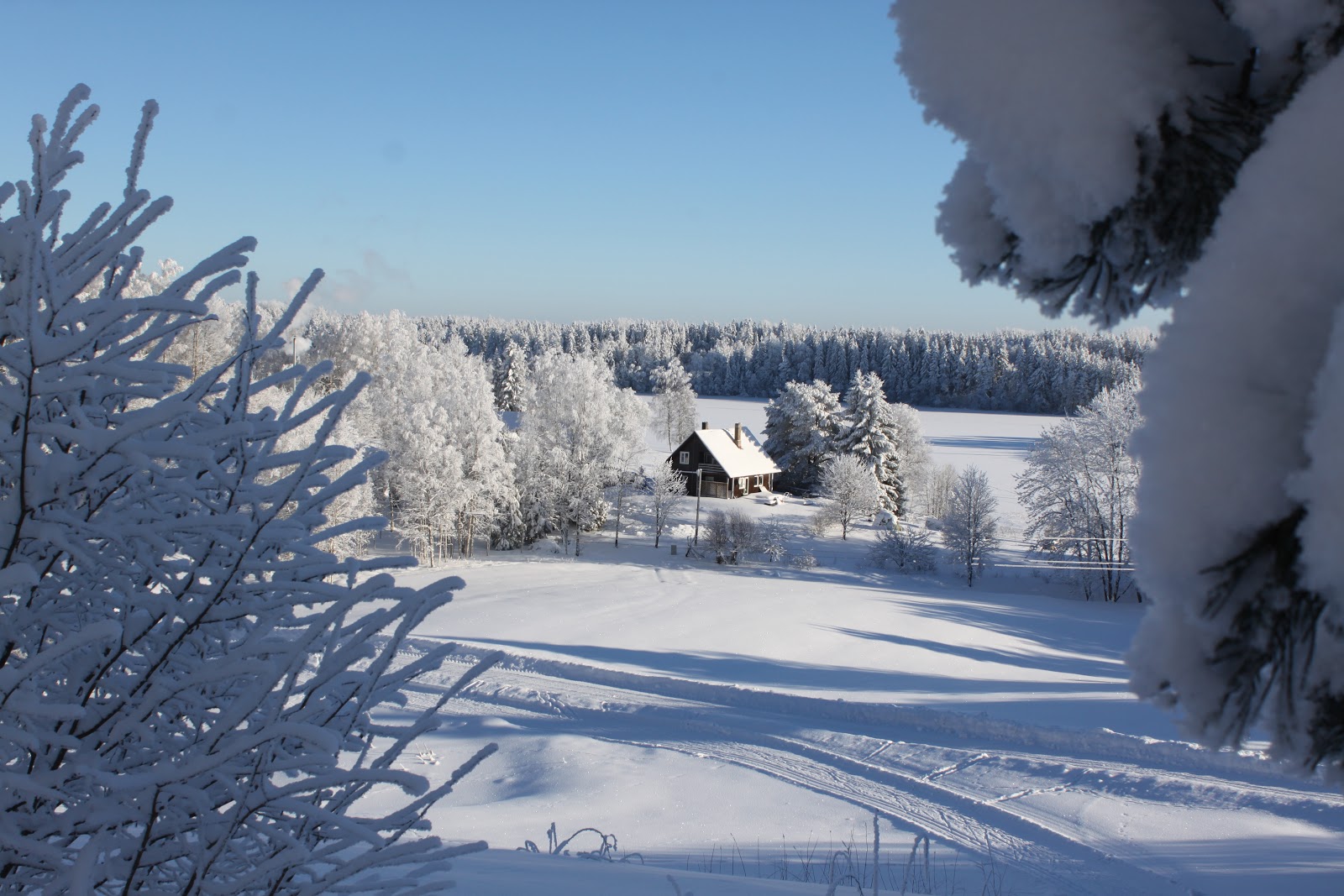 Vaskna Turismitalu: Imeilus Haanjamaa talv.