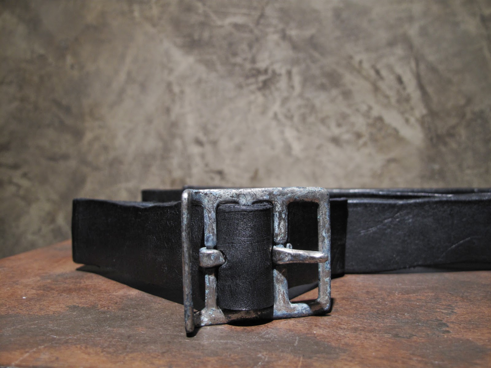 CAROL CHRISTIAN POELL SS15 O.TANNED FOLDED BELT