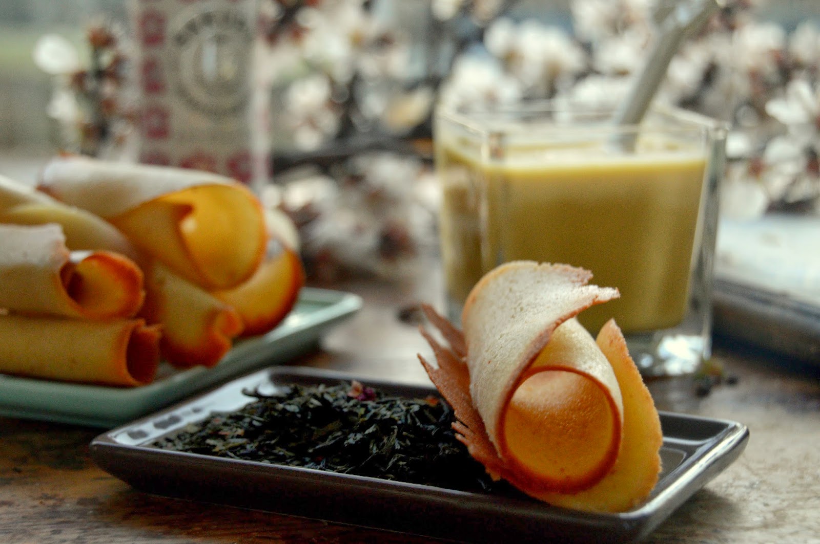 2 zazous dans le mistral: Crème anglaise au thé aux fleurs et ...