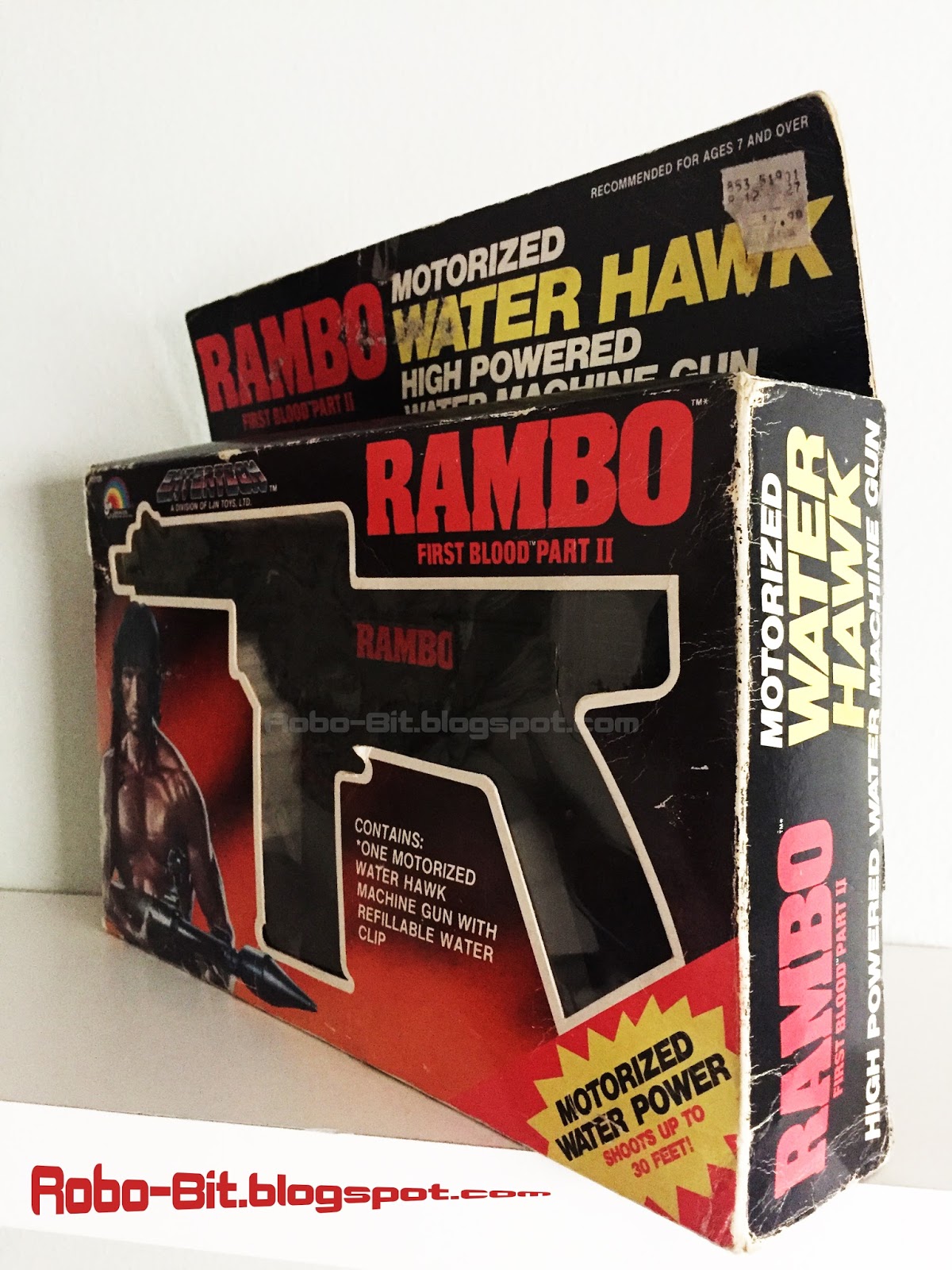 robotGEEK'S Cult Cinema: 80's Toy's: Rambo Water Hawk by Ljn 1985