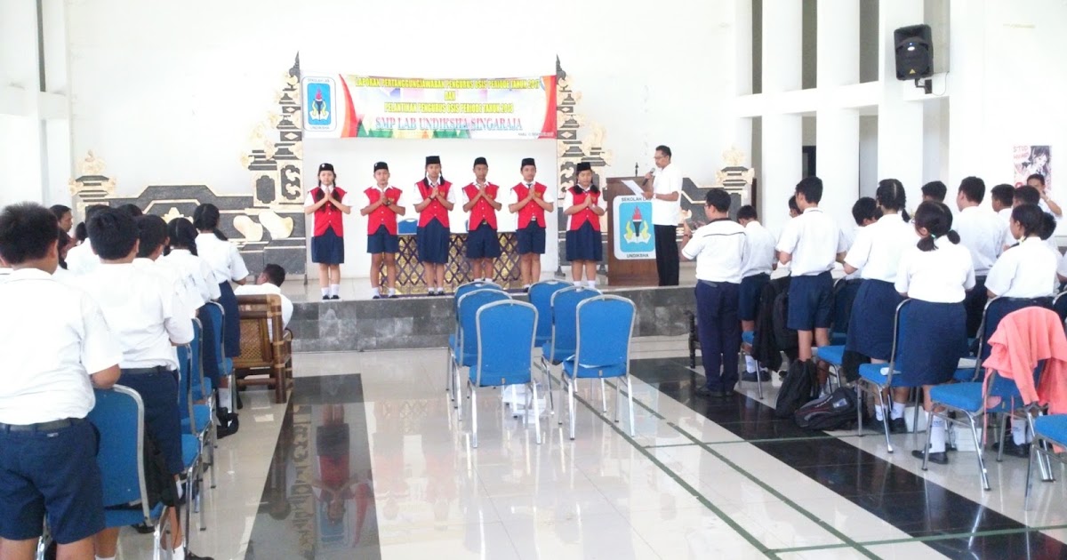 SMP Lab Undiksha: PELANTIKAN DAN SERAH TERIMA