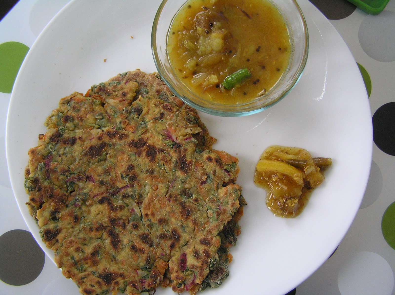 The Melting Pot: Rajgira Thepla, gluten free