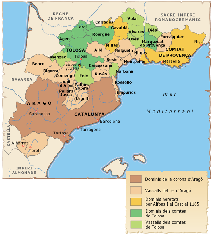 Cròniques medievals: L'edat mitjana a Catalunya