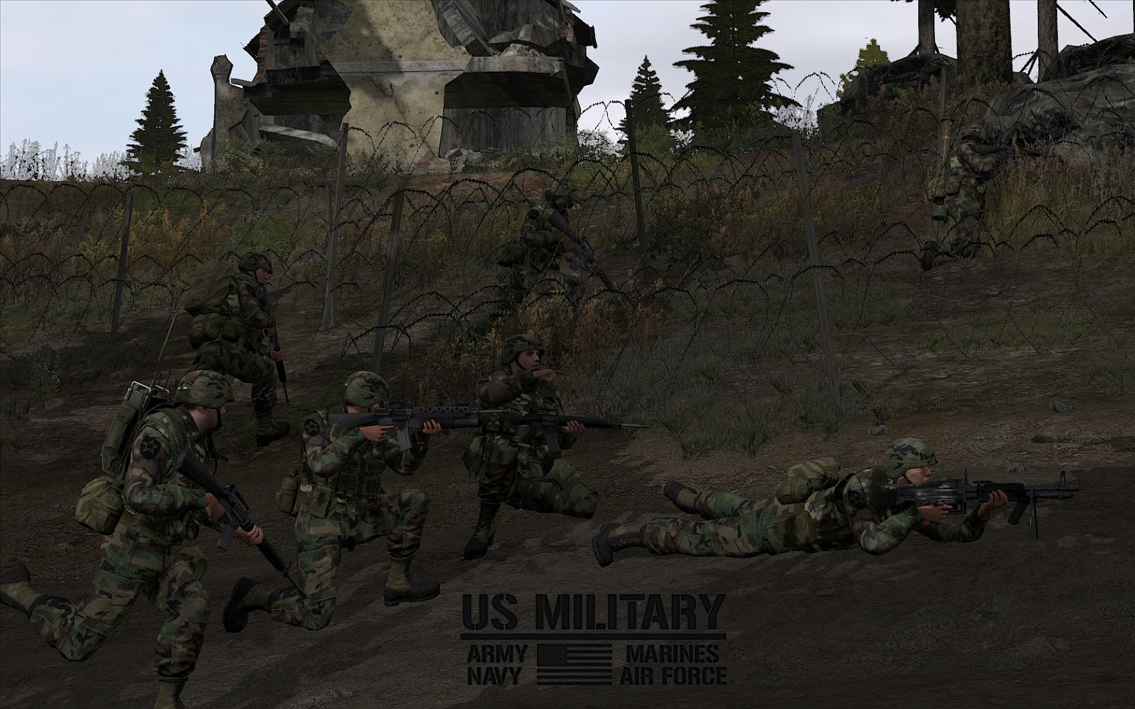 80年代、90年代と2000年代初頭のアメリカ軍を追加する US Military MOD が公開 | 弱者の日記^^ - Arma 3 ...