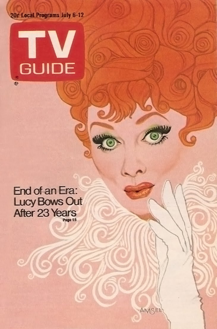 THE BOOKSTEVE CHANNEL: Richard Amsel TV Guide Covers