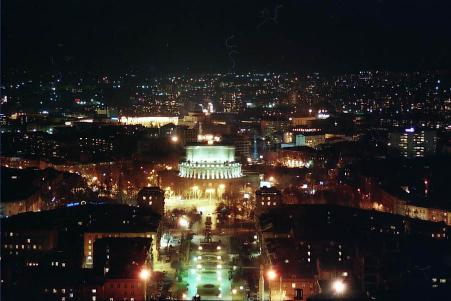 Welcome To The Cities At Night: Yerevan (Armenia) At Night