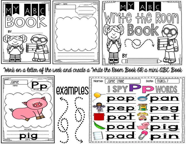 KINDERWORLD: I Spy ABC Write the Room