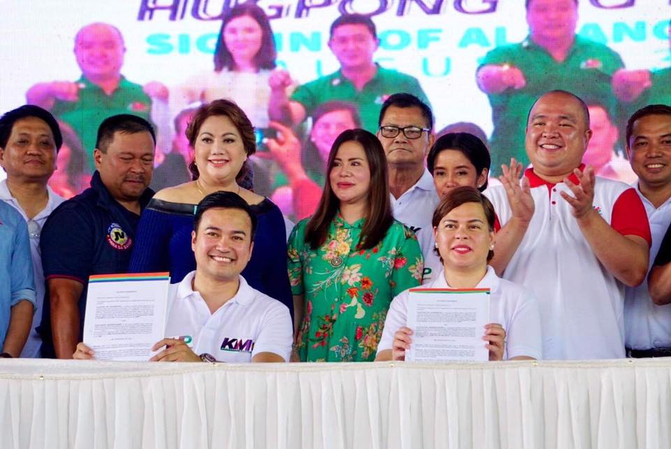 Hugpong ng Pagbabago seals alliance with Kapatirang Marinduqueno ...