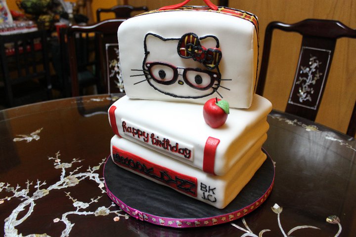 Hello Kitty Nerd Cakes