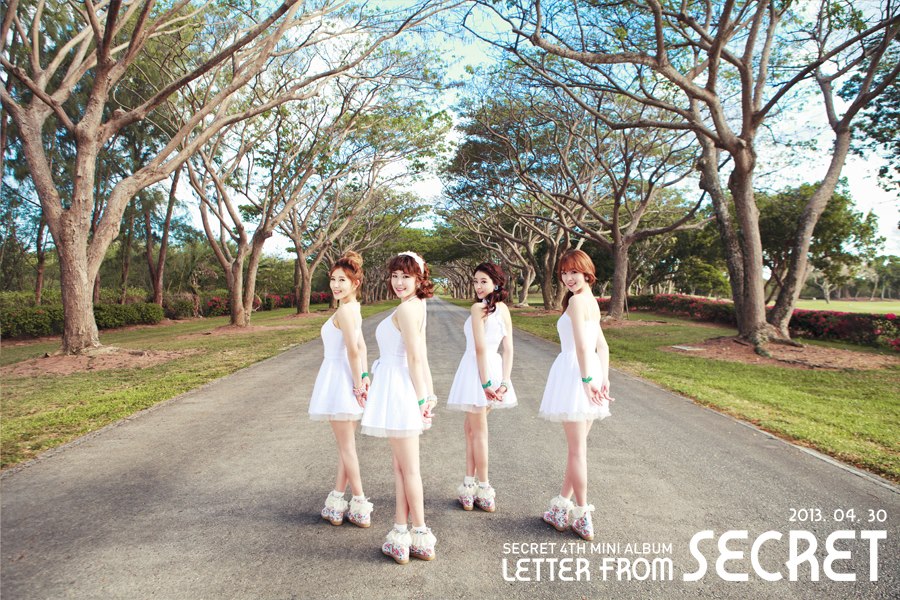 I Heart My Kpop ♥: Secret《Letter From Secret》团体回归照公开