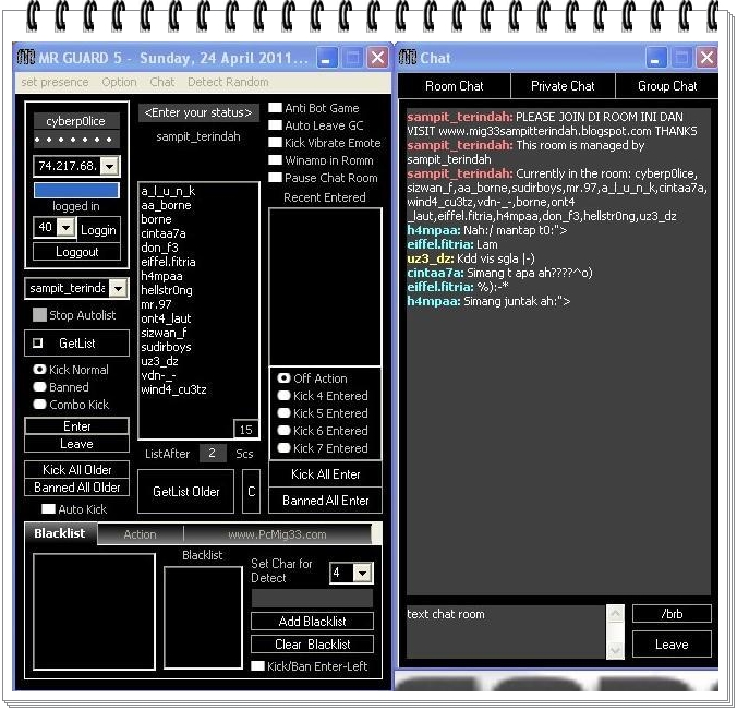 Mig33 sampit_terindah: Aplikasi mig33