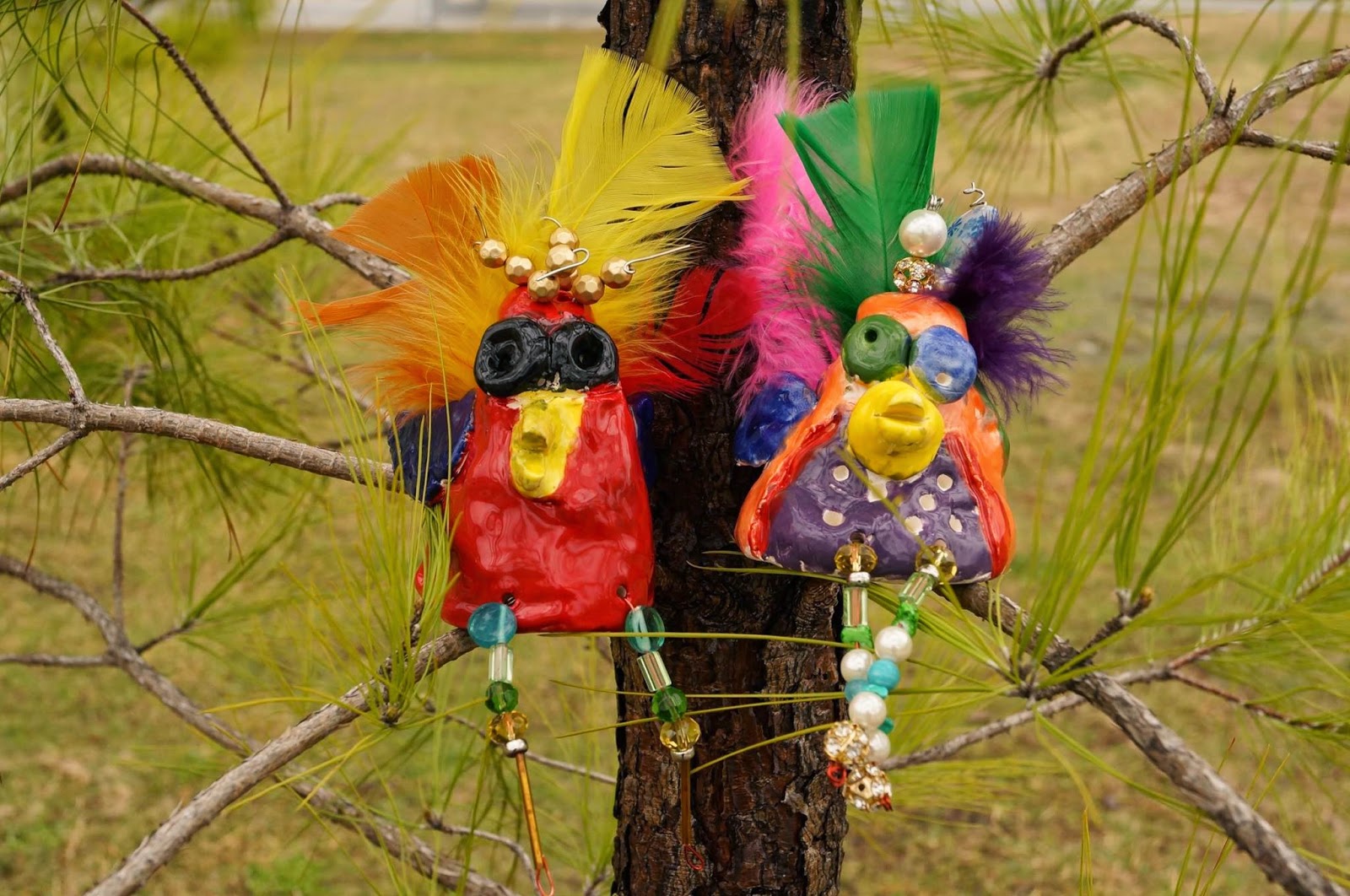 Mrs. Walton's Art Room: 3rd Grade Wiggle Feet Clay Birds