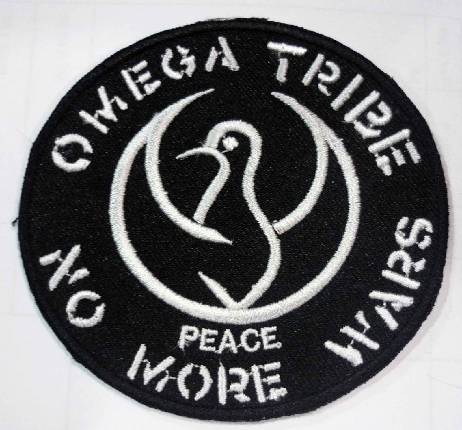 Black Seeds Records: OMEGA TRIBE embroidered patch