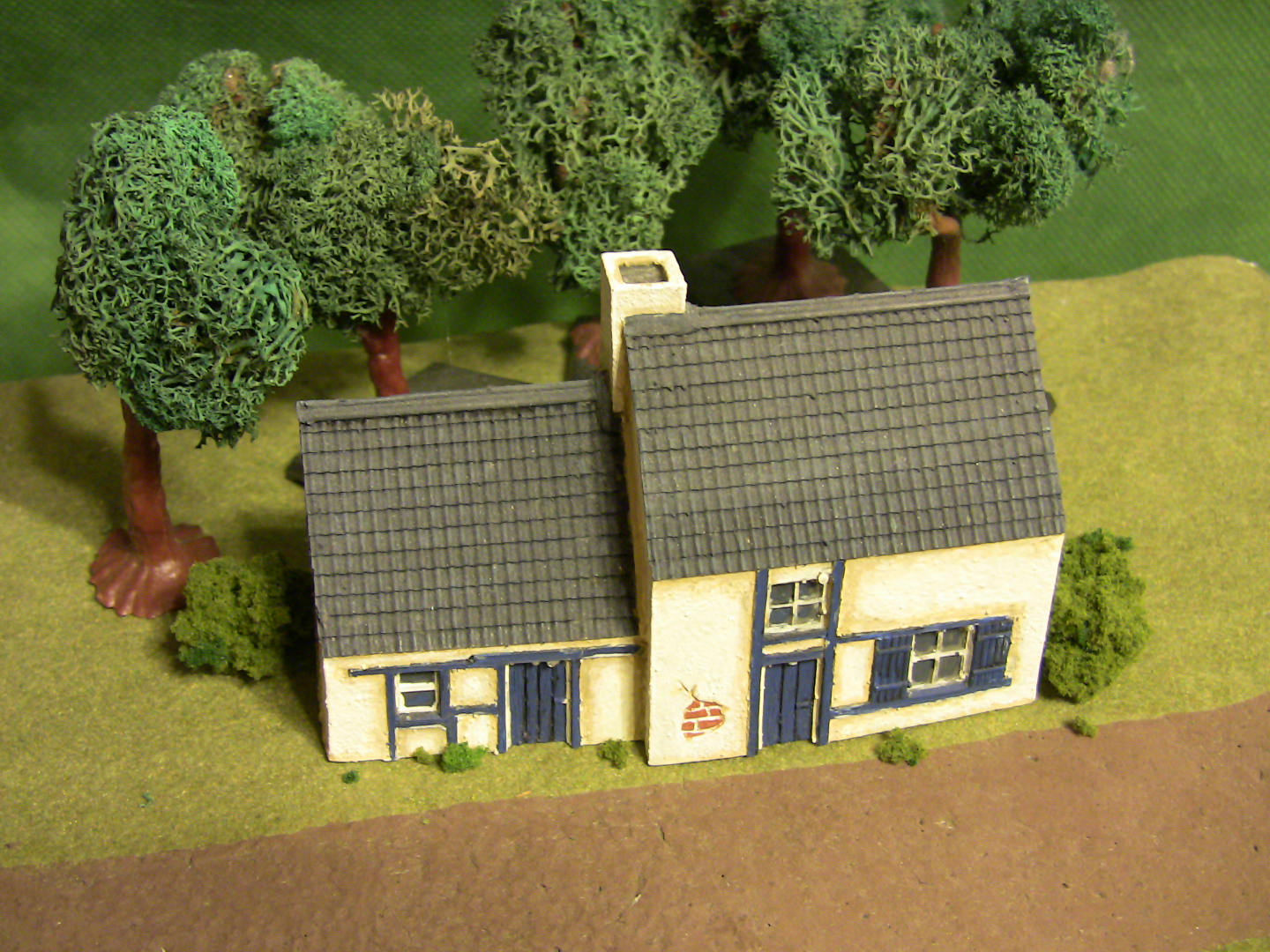 The Dale Wardens: 15mm French House for Napoleonics to WWII - DS