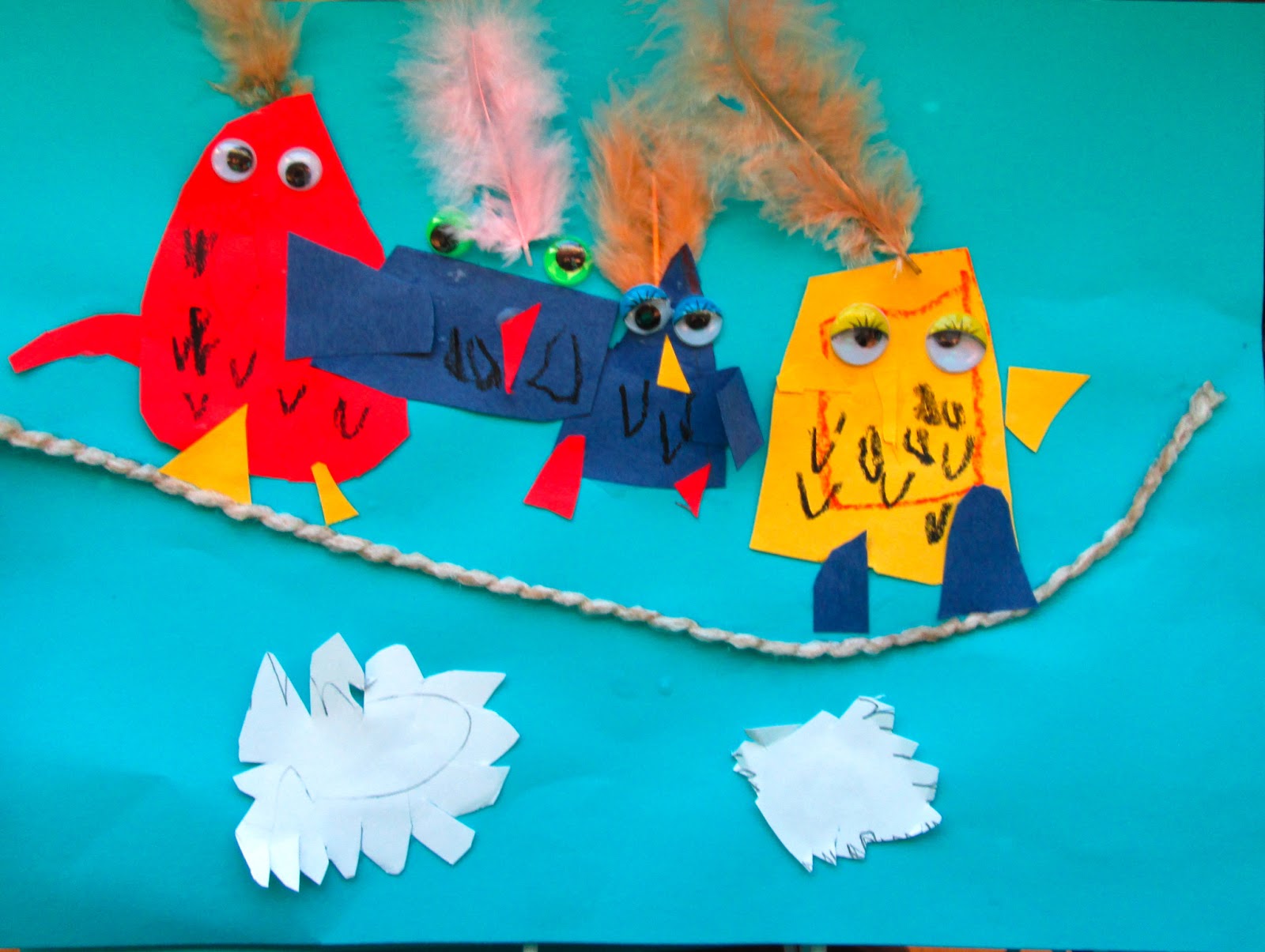 Art Matters: Primary/Geometric Birds