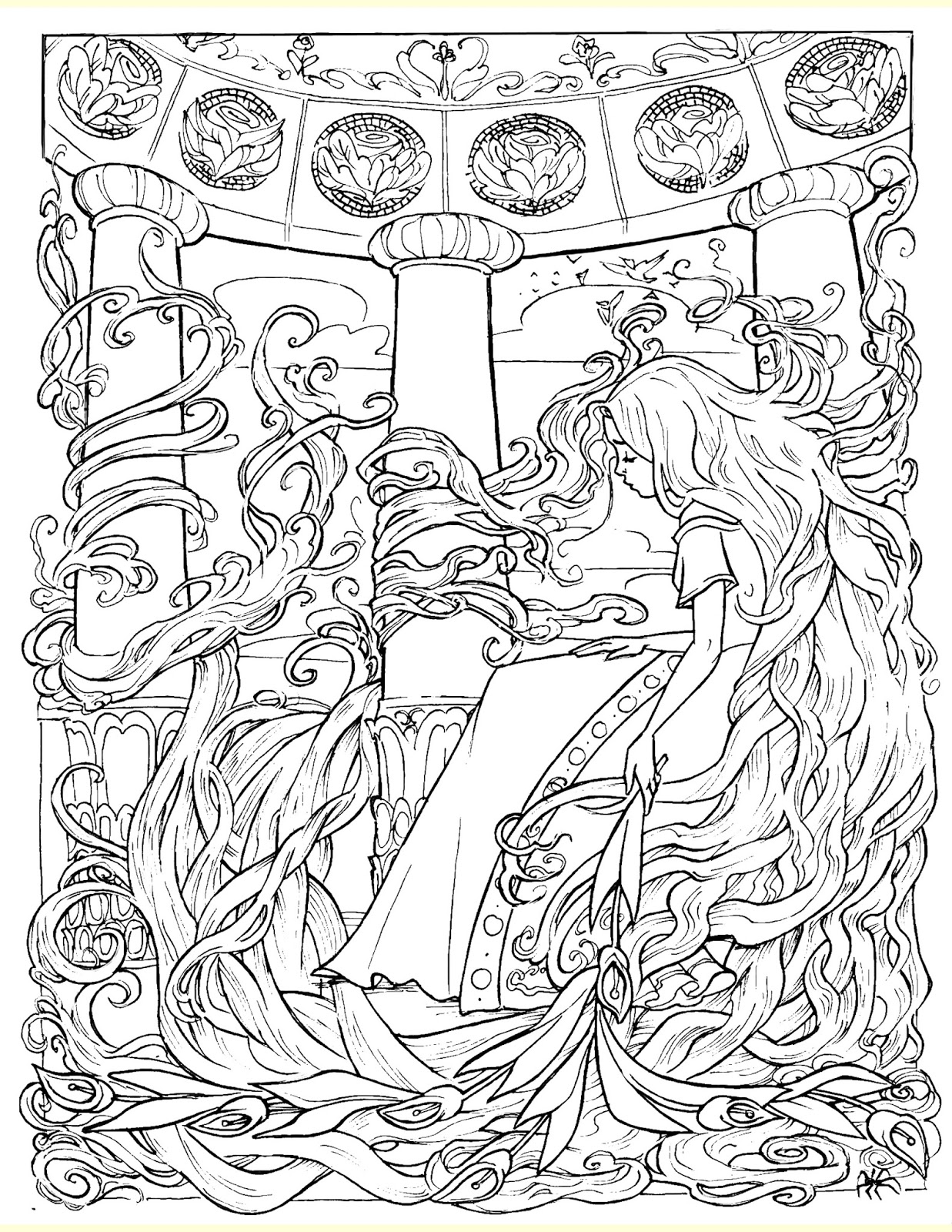 Inside The Beckaroo's Studio: 08.12.13 Line Drawings!