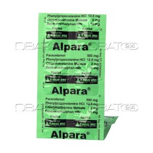 Produk Obat: ALPARA TAB 10'S