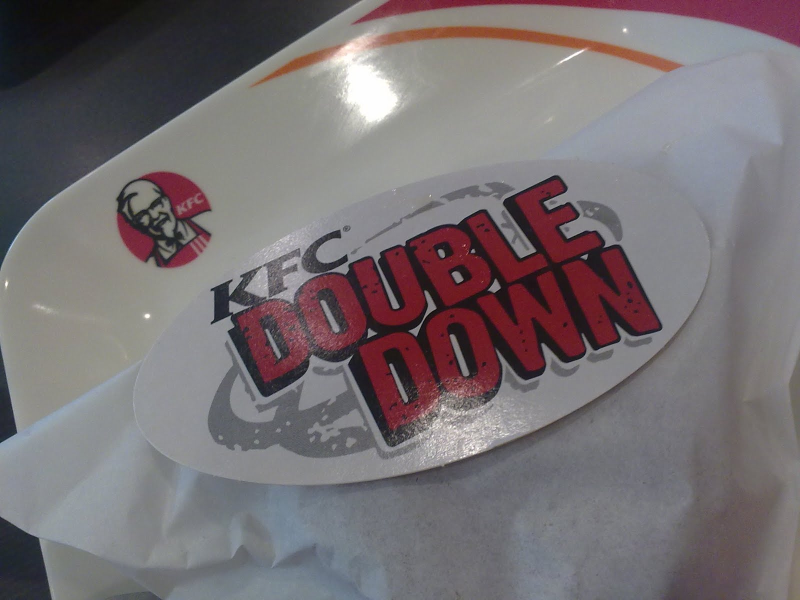 Everyday Food Bites: KFC: Double Down, Krushers and Chocolate Mousse
