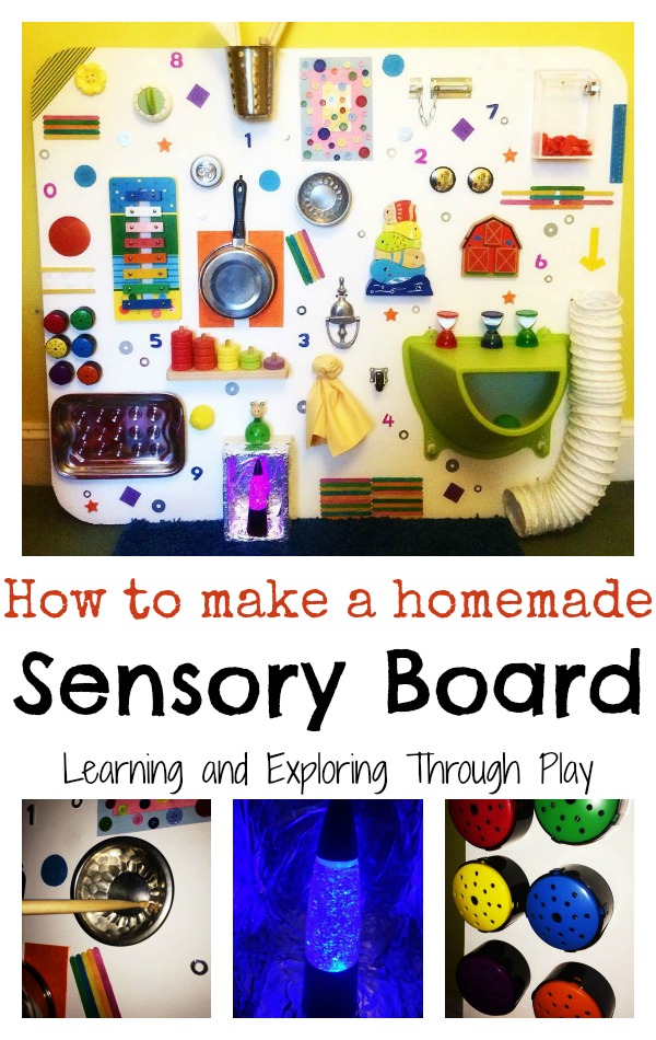 Learning and Exploring Through Play: DIY Sensory Board Fun for Children