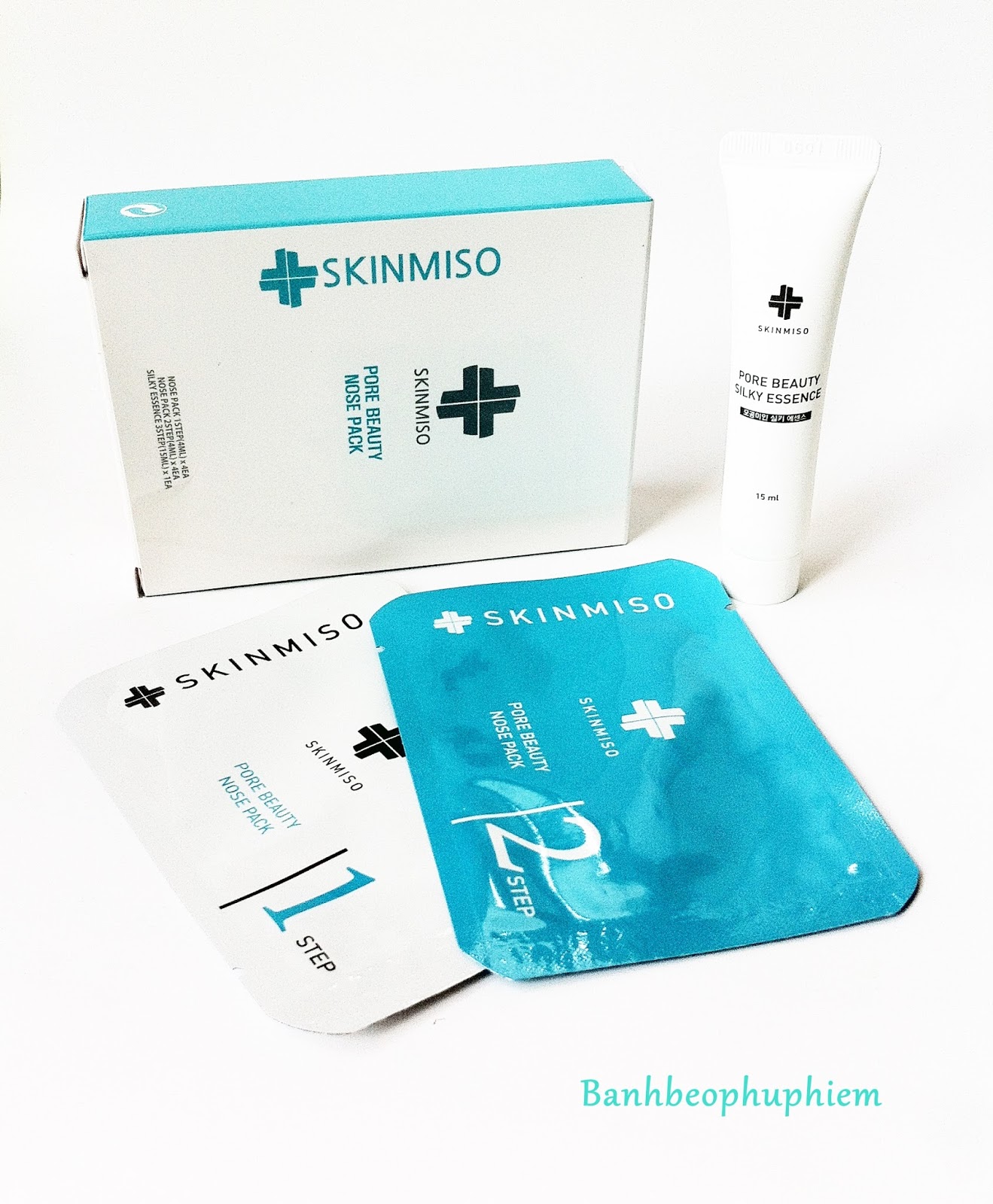 #27 REVIEW *** SKINMISO PORE BEAUTY NOSE PACK (COMEDO REMOVER) - Bánh ...