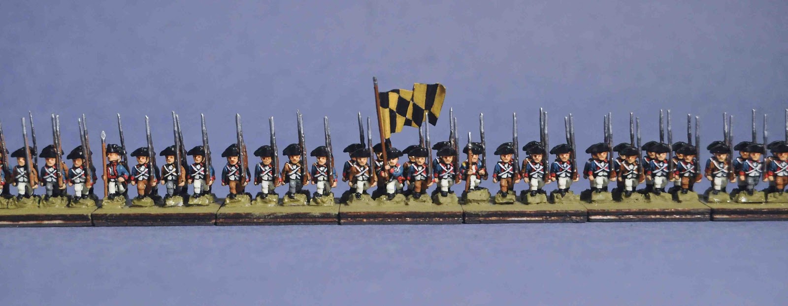 J White's Gallery: 6mm AWI Continental Line - Adler Miniatures