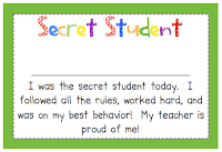 teaching with J: Sshhhh! It's Secret Student time...