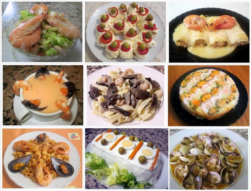 COCINAR NO ES DIFÍCIL ¡PRUÉBALO!: NUEVE ENTRANTES CON PESCADO O MARISCO