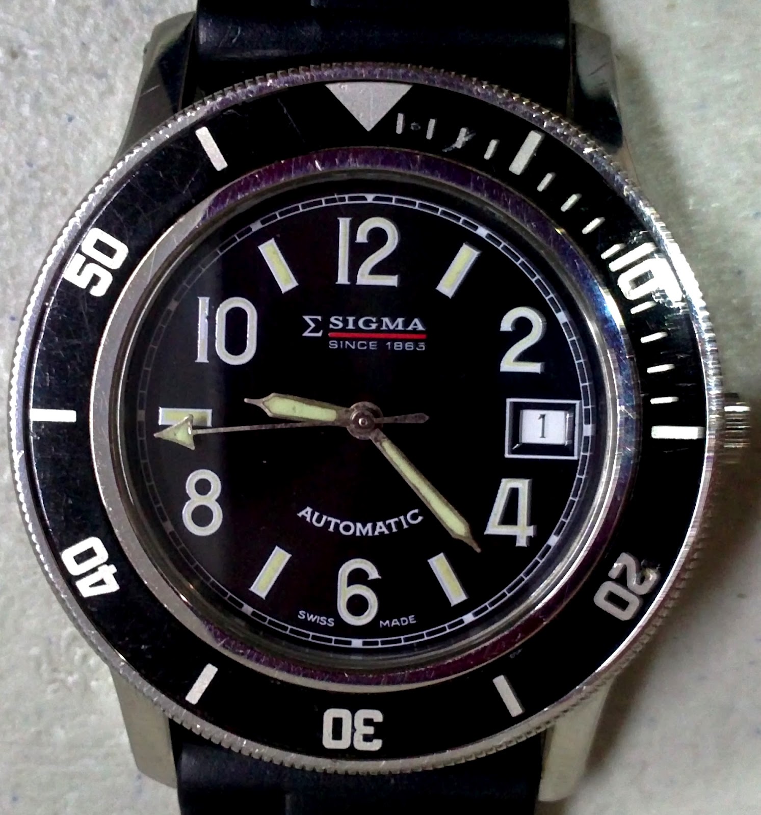 koleksijampecks: Jam Diver Sigma, Citizen, Oris , Chriatian Dior, Omega ...