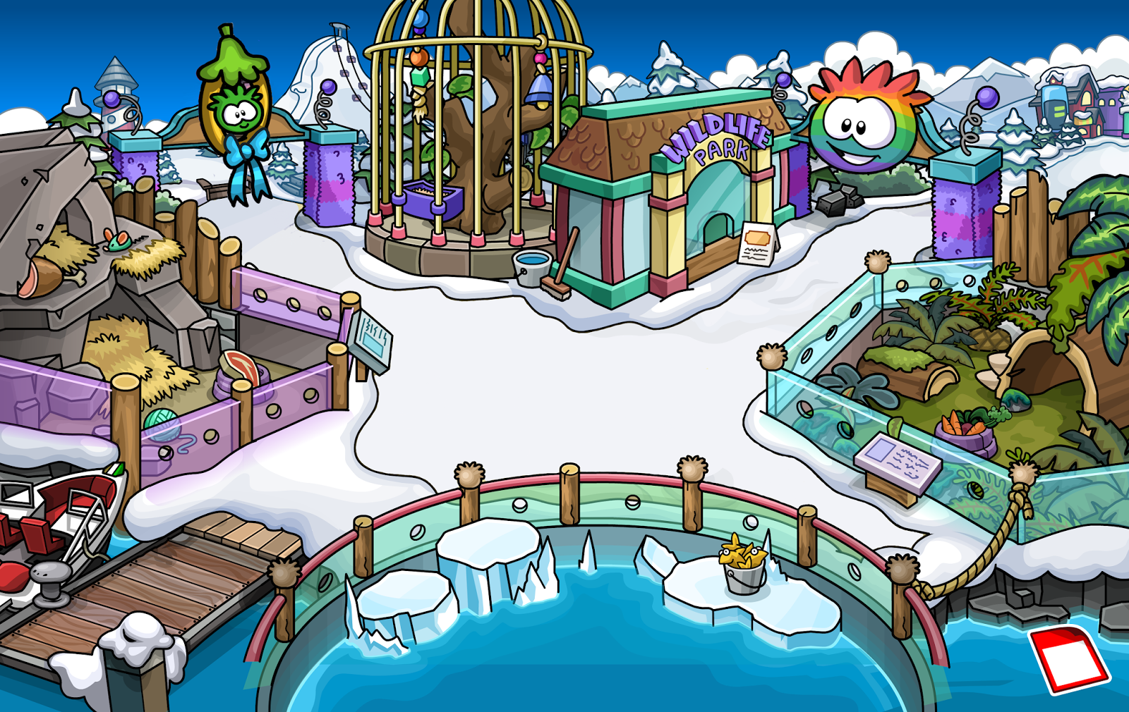 Club Penguin Secrets: Club Penguin Customs - Puffle Party (Part 1)