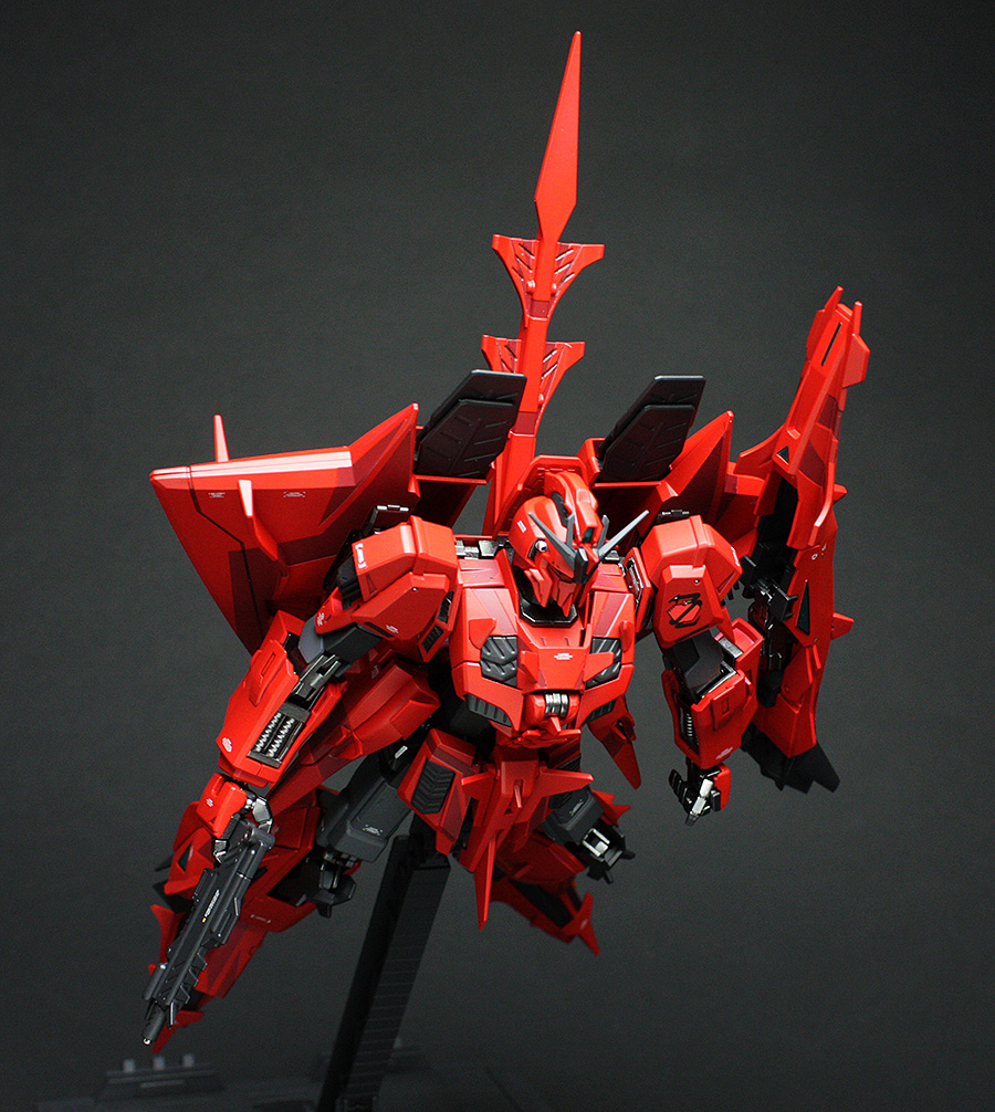 Custom Build: MG 1/100 Zeta Gundam III P2 TYPE Red Snake's Zeta