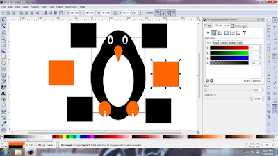 Tutorial Membuat Penguin menggunakan Inkscape