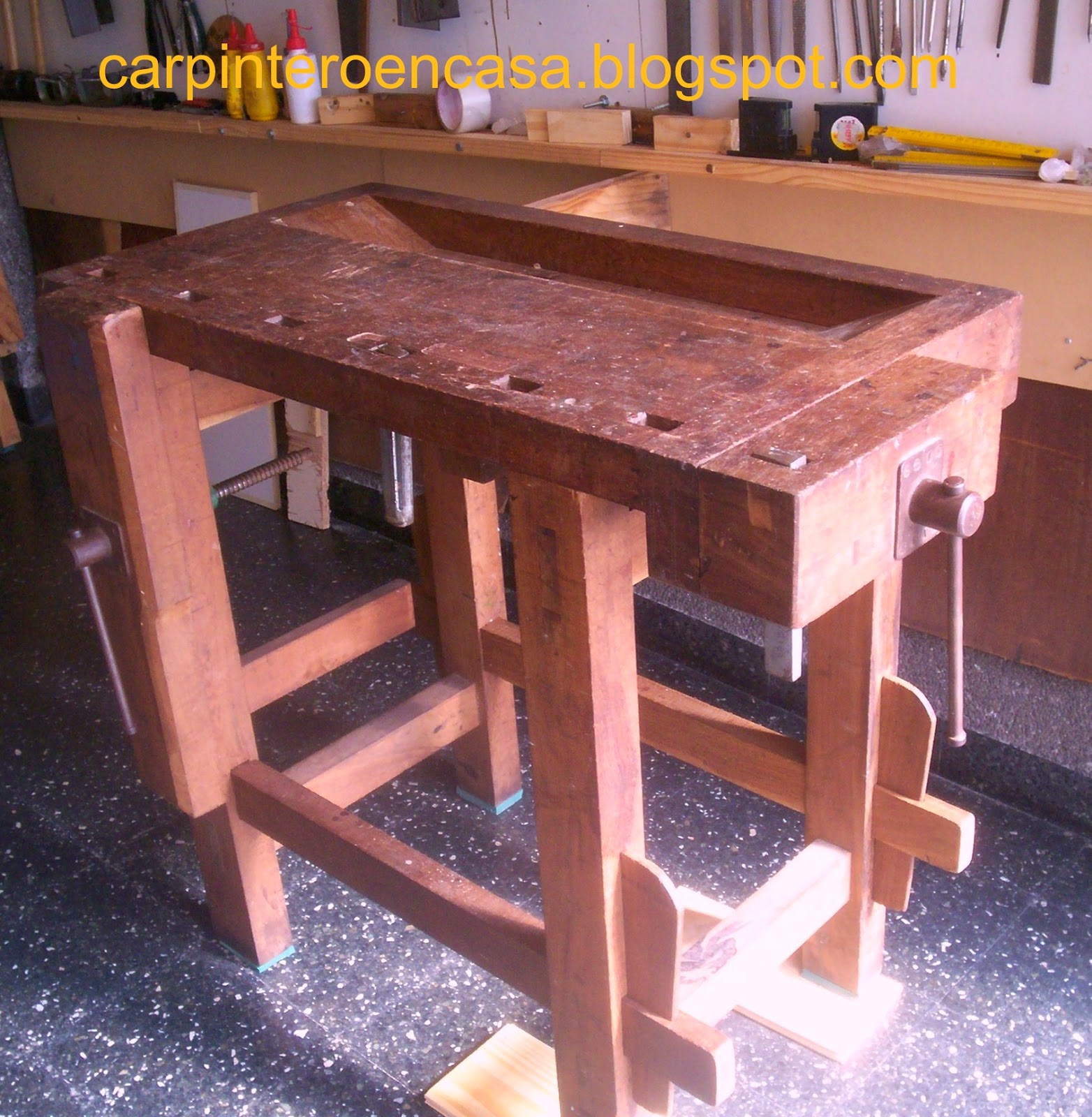 Carpintero en casa : BANCO DE CARPINTERO