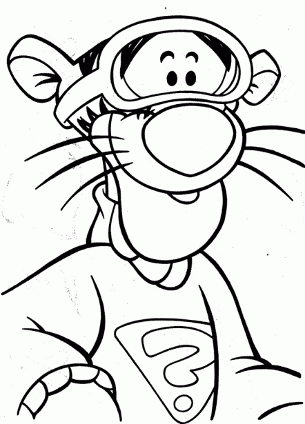 Imagenes de tigger bebé para colorear - Imagui