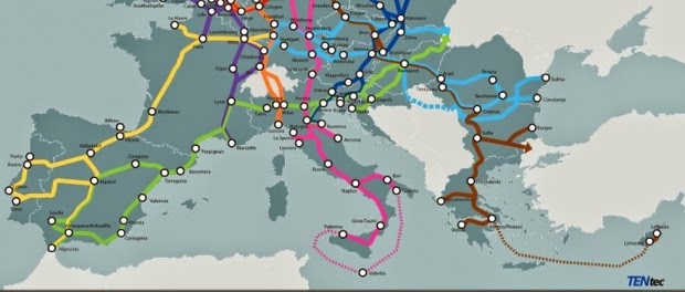 thesstransport: Οι 9 Ευρωπαϊκοί Διάδρομοι: το μέλλον των Ευρωπαϊκών ...