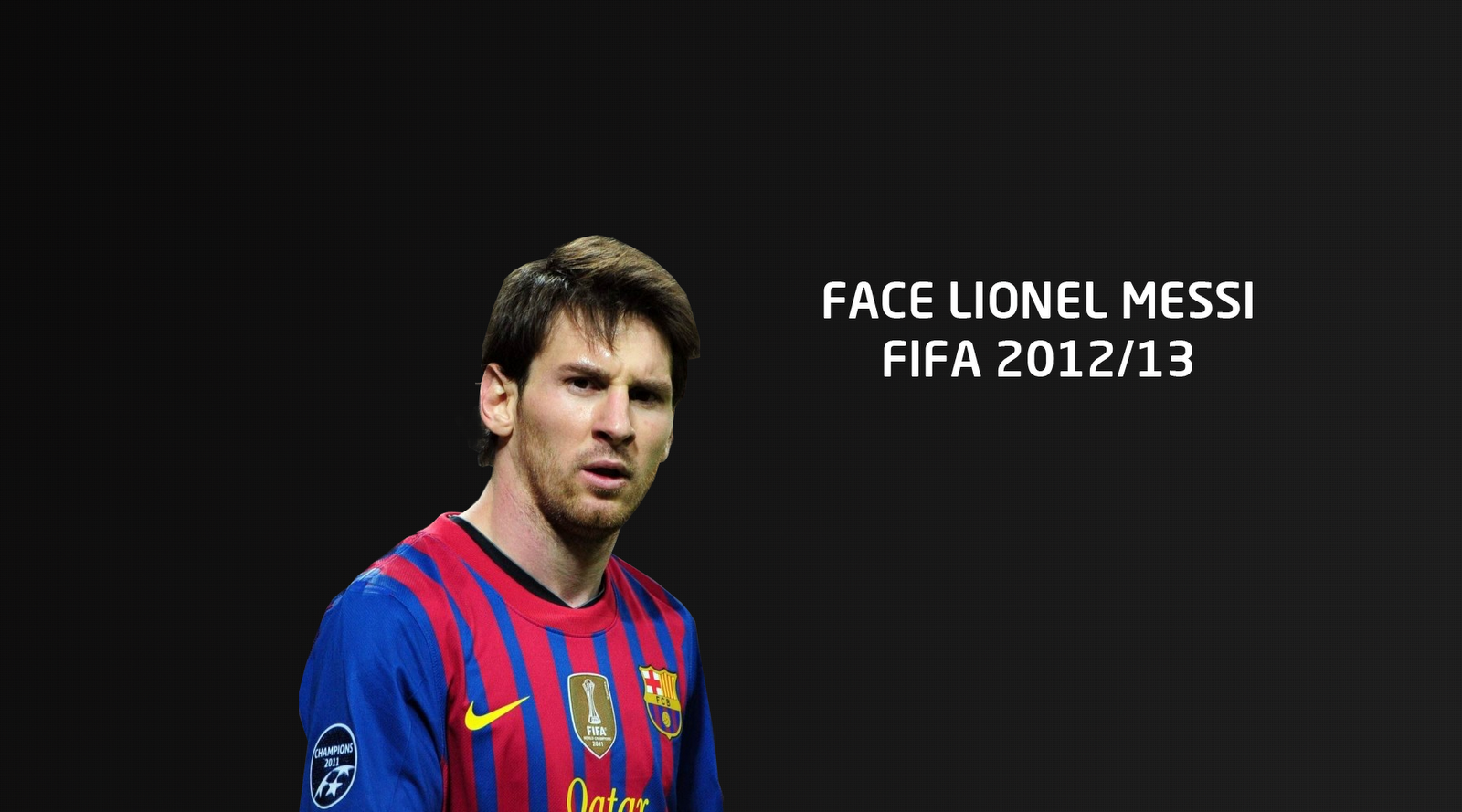 Kevin Editing 11/12: Face Lionel Messi FIFA 13