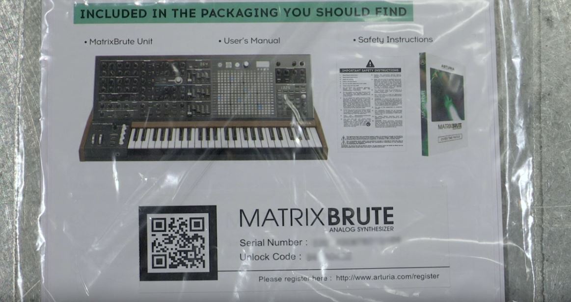 MATRIXSYNTH: Arturia MatrixBrute Synthesizer