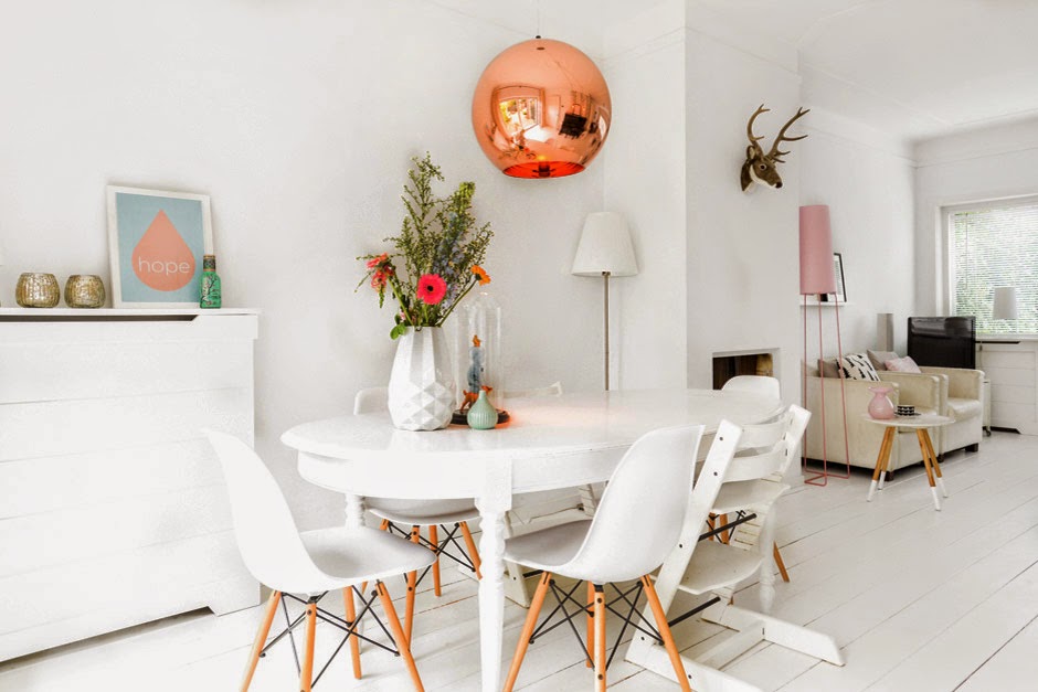 koradecora: salón comedor irregular