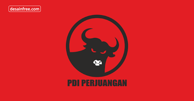 Logo Partai Politik PDIP (Partai Demokrasi Indonesia Perjuangan) CDR ...