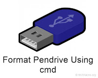 How To Format Pendrive Using CMD