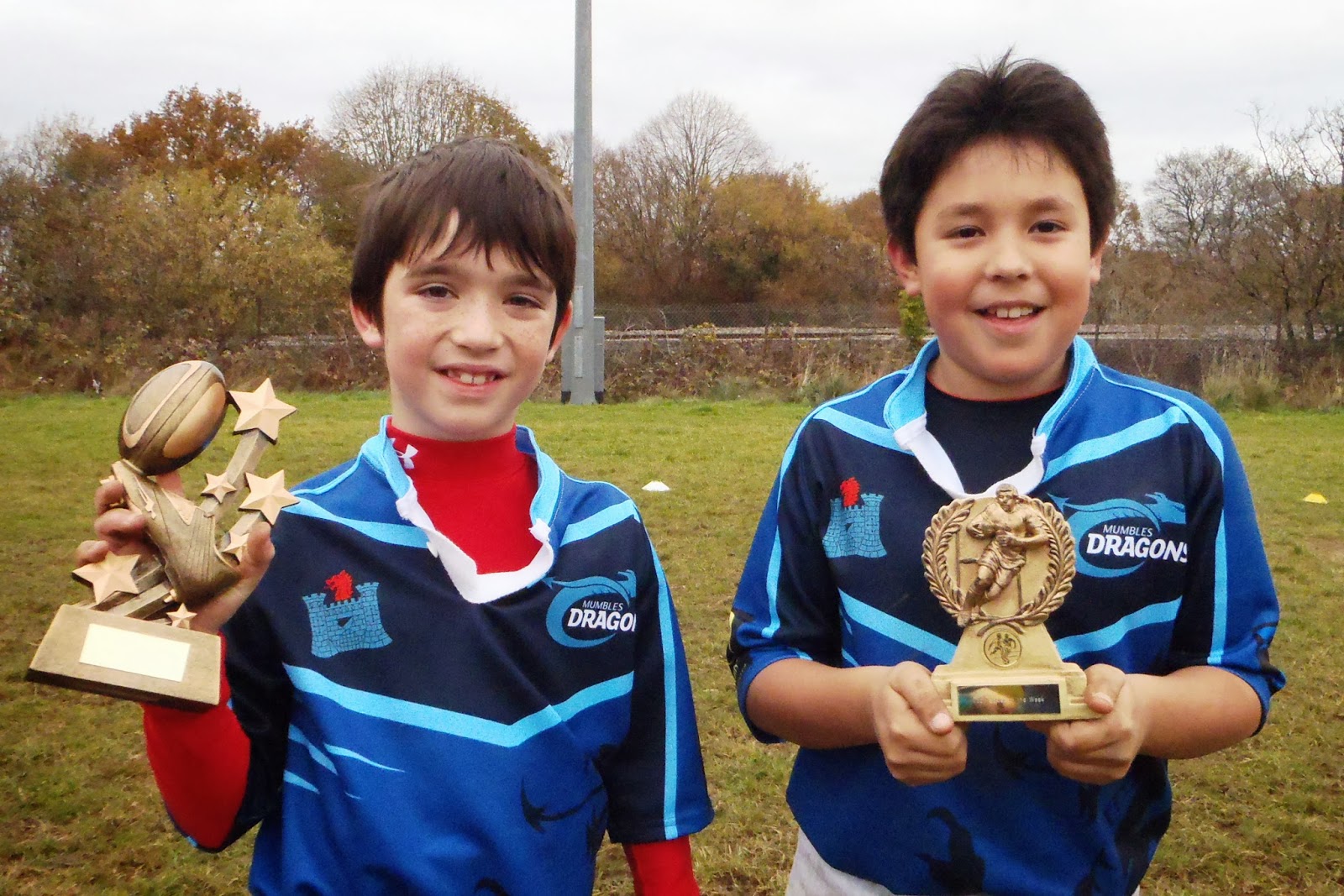 Mumbles Dragons Under 11's Rugby Team: Waunarlwydd V Dragons (Away). 01 ...