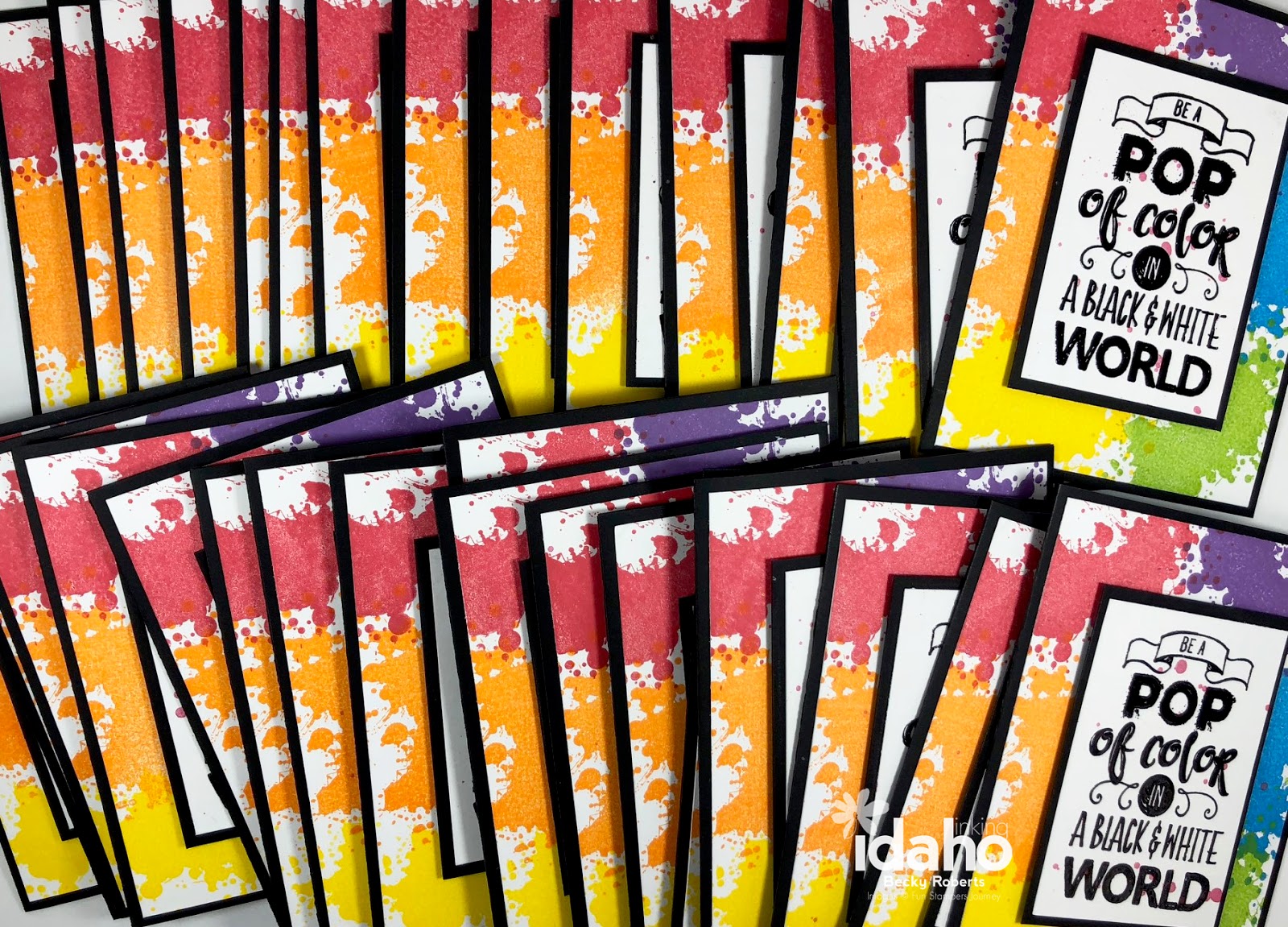 Inking Idaho: Color Pop Cards