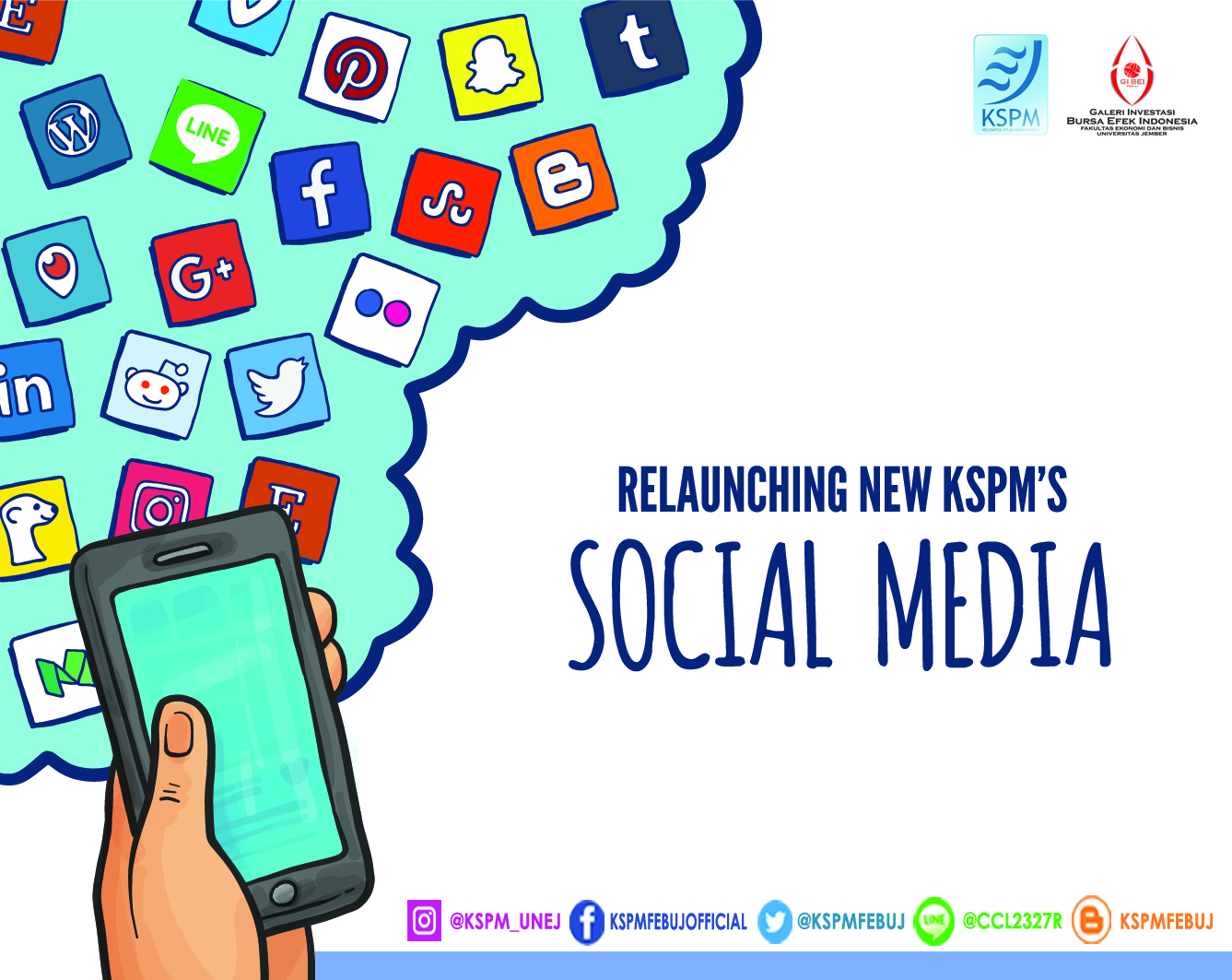 Relaunching New KSPM's Social Media - Kelompok Studi Pasar Modal ...