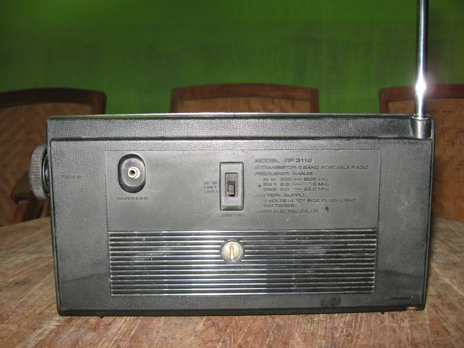 Sulistyo Antik: Radio SANYO RP 3118